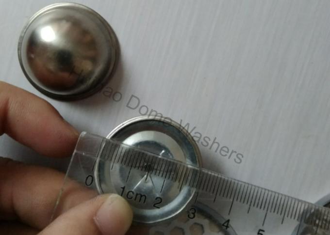 7/8" Stainless Steel Dome Cap Washers , CD Weld Pin Washer For 12Ga ...