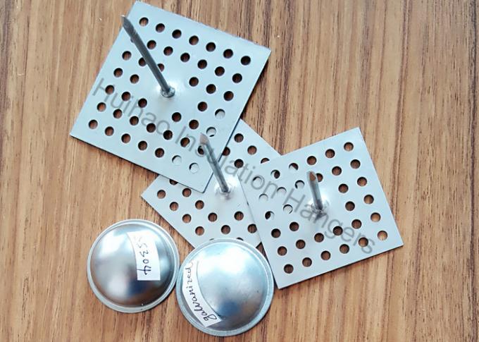 Stainless Steel Duct Insulation Pins , Metal Insulation Hangers With ...