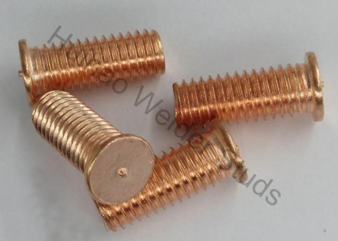 M3-M8 Mild Steel Weld Studs with Flange for Industrial Use