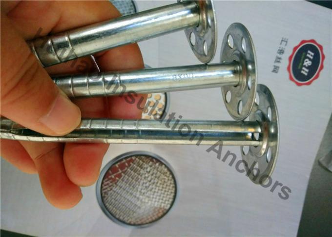 Galvanized Steel Rock wool Insulation Anchor pins For Fixing Insulation ...