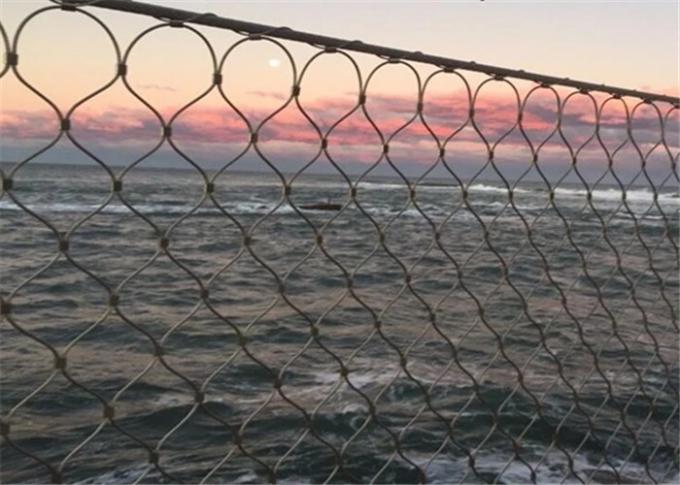 Flexible Stainless Steel Rope Wire Zoo Mesh, Decorative Cable Mesh ...