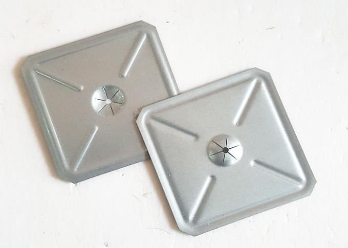 Weld Pins Lacing Anchors Metal Self Locking Washers To Cover The Nail Point