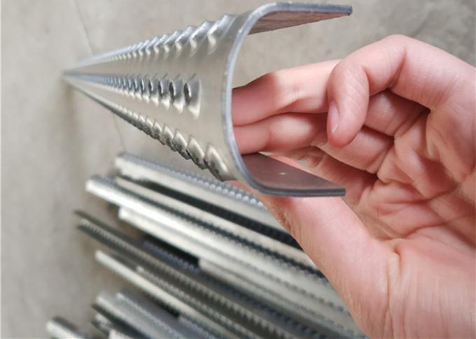 60" Anti-Slip Serrated Ladder Rungs - Galvanized Steel & Aluminum