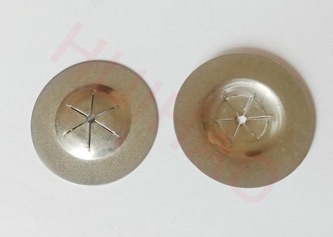 4-1/2" 14 Gauge Stainless Steel Lacing Anchors With Self Locking Washers